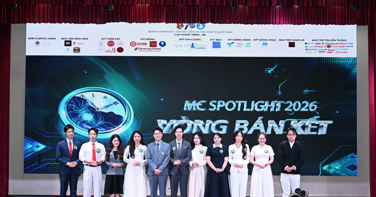 Lộ diện top 12 thí sinh xuất sắc bước vào chung kết 𝐌𝐂 𝐒𝐏𝐎𝐓𝐋𝐈𝐆𝐇𝐓 𝟐𝟎𝟐𝟔