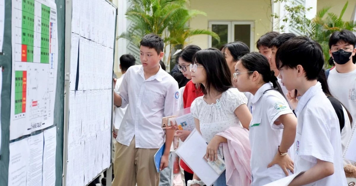 Điểm Toán trong kỳ thi lớp 10 ở TP HCM "phổ biến từ 5,5 đến 7,5"